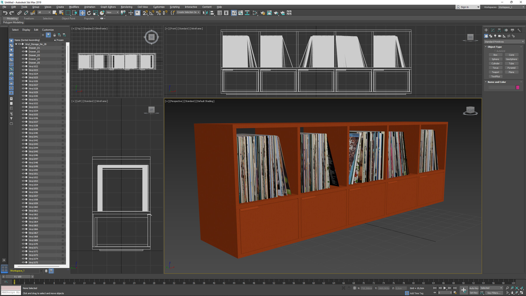 ArtStation - Vinyl Storage No28 | Resources