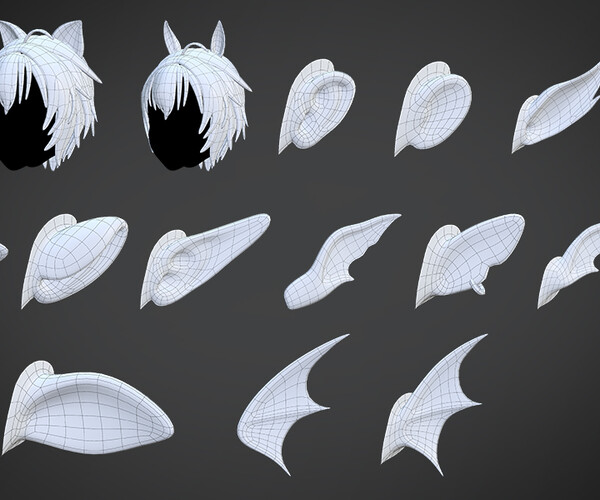 ArtStation - Customize Male Base Mesh-Anime Style | Resources