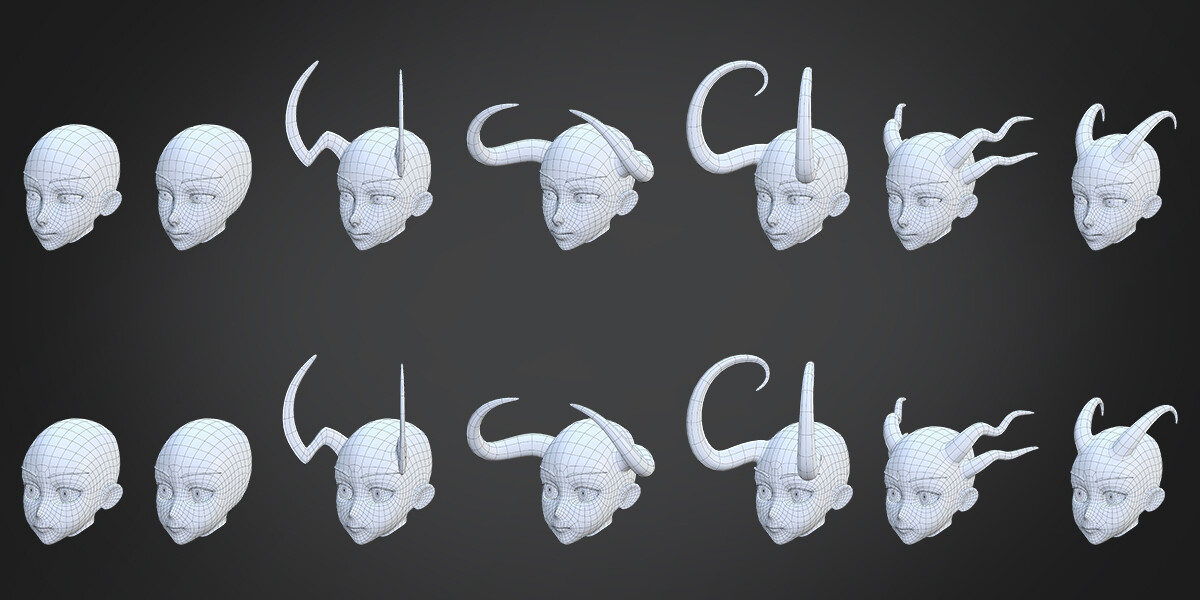 ArtStation - Customize Male Base Mesh-Anime Style | Resources