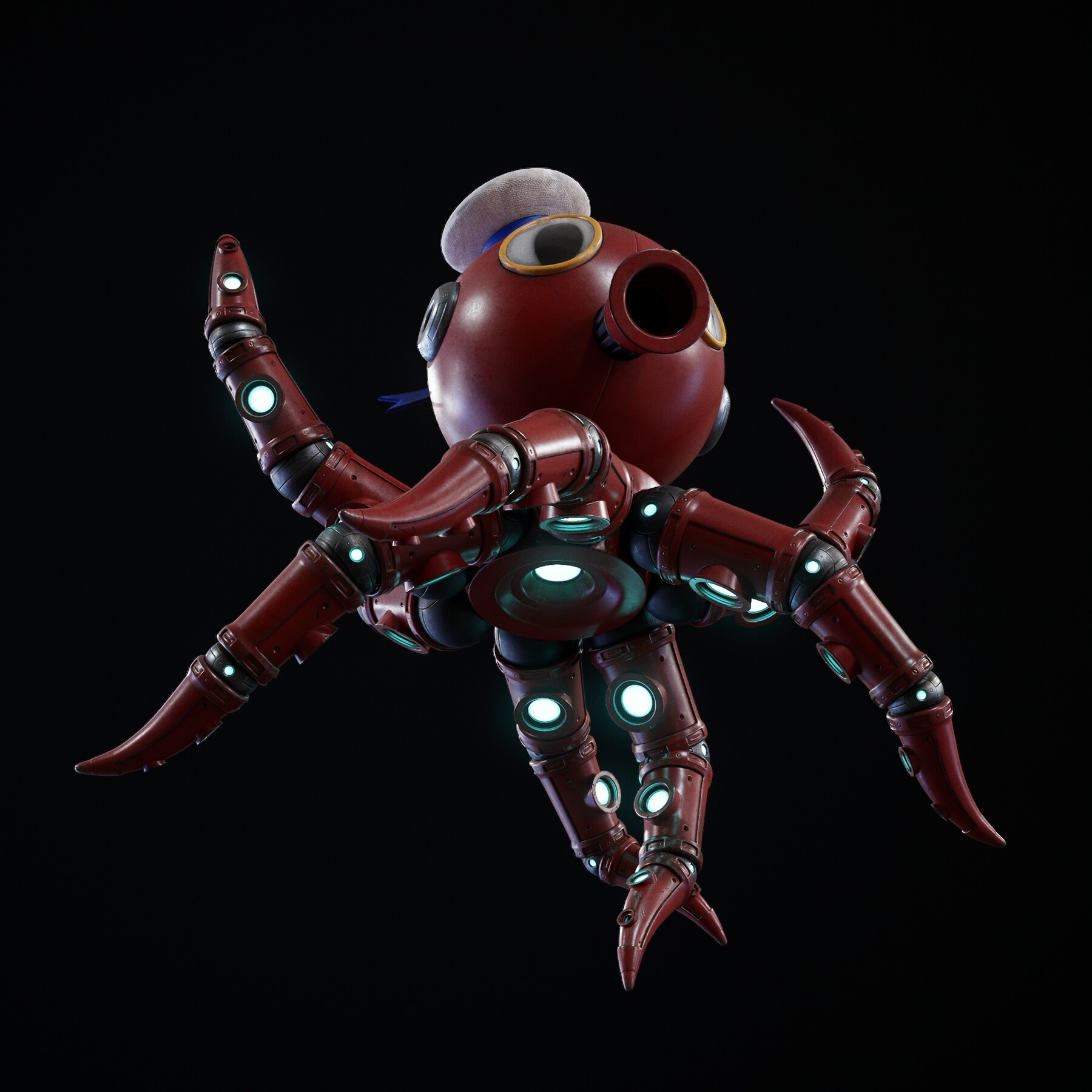 ArtStation - Octo-1 from Voltes V | Game Assets