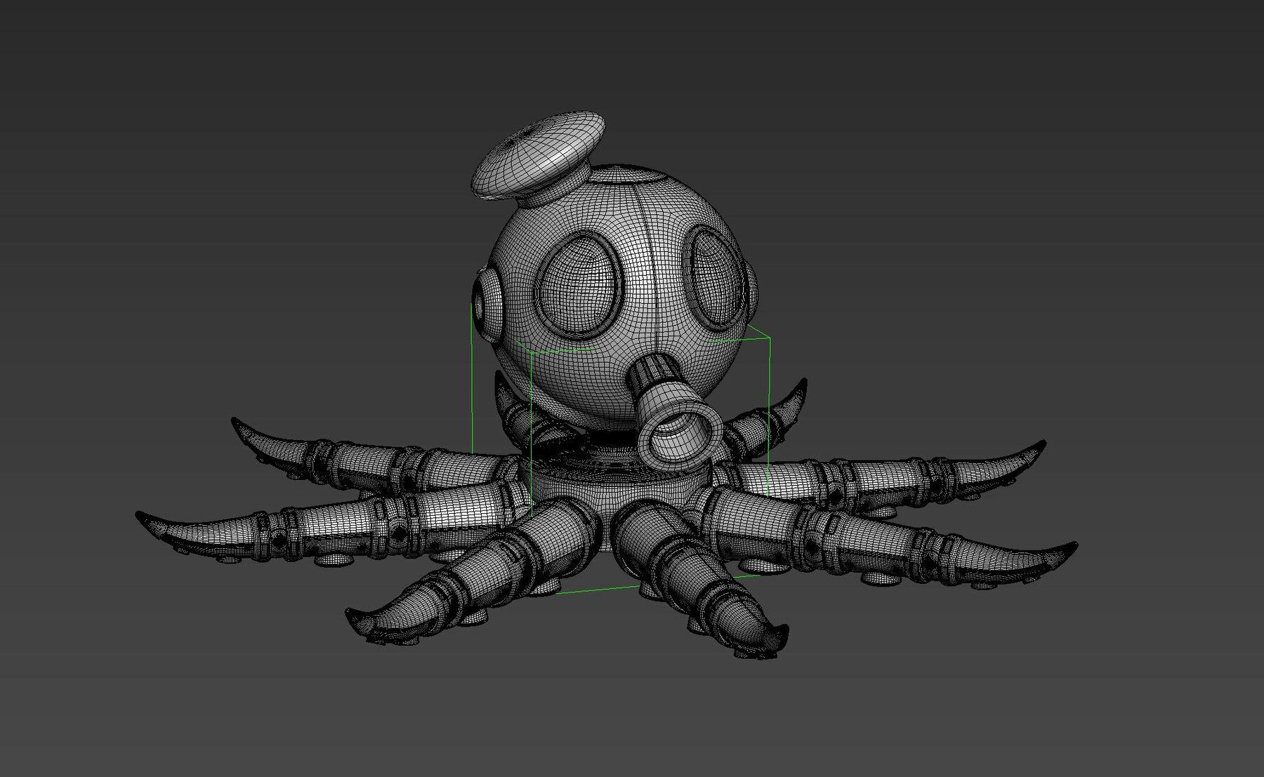 ArtStation - Octo-1 from Voltes V | Game Assets