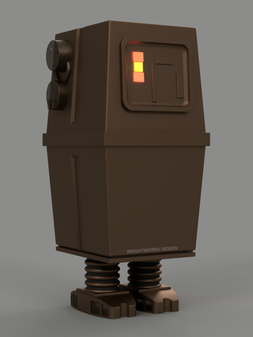 ArtStation - Gonky (Gonk Power Droid) - 3D Print .STL File | Resources