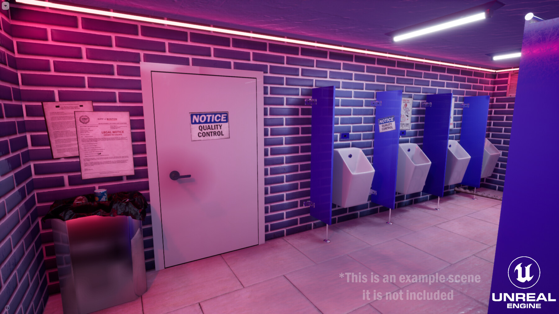 ArtStation - Public Restroom Assets | Game Assets