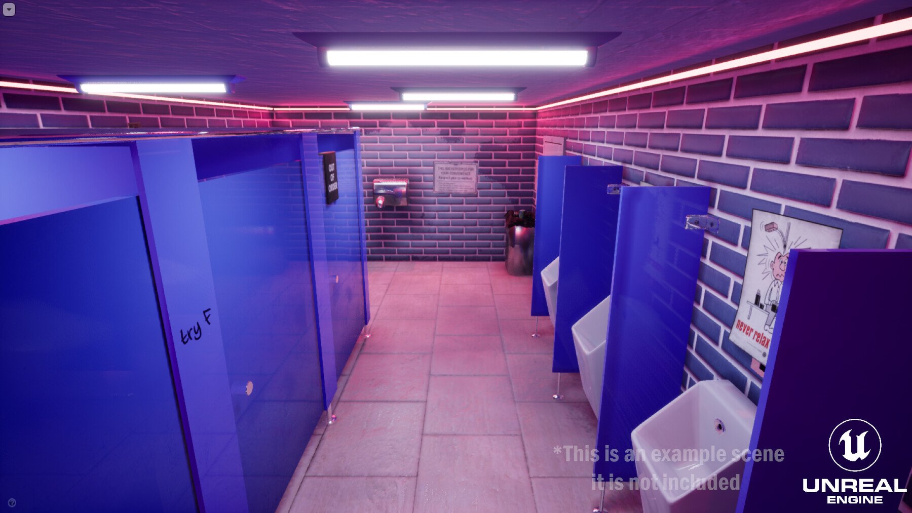ArtStation - Public Restroom Assets | Game Assets