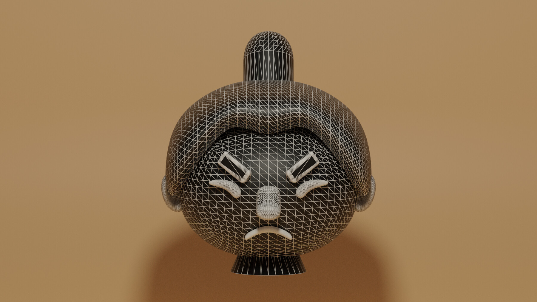 ArtStation - Cartoon Japanese Sumo Wrestler 3D Model | Resources