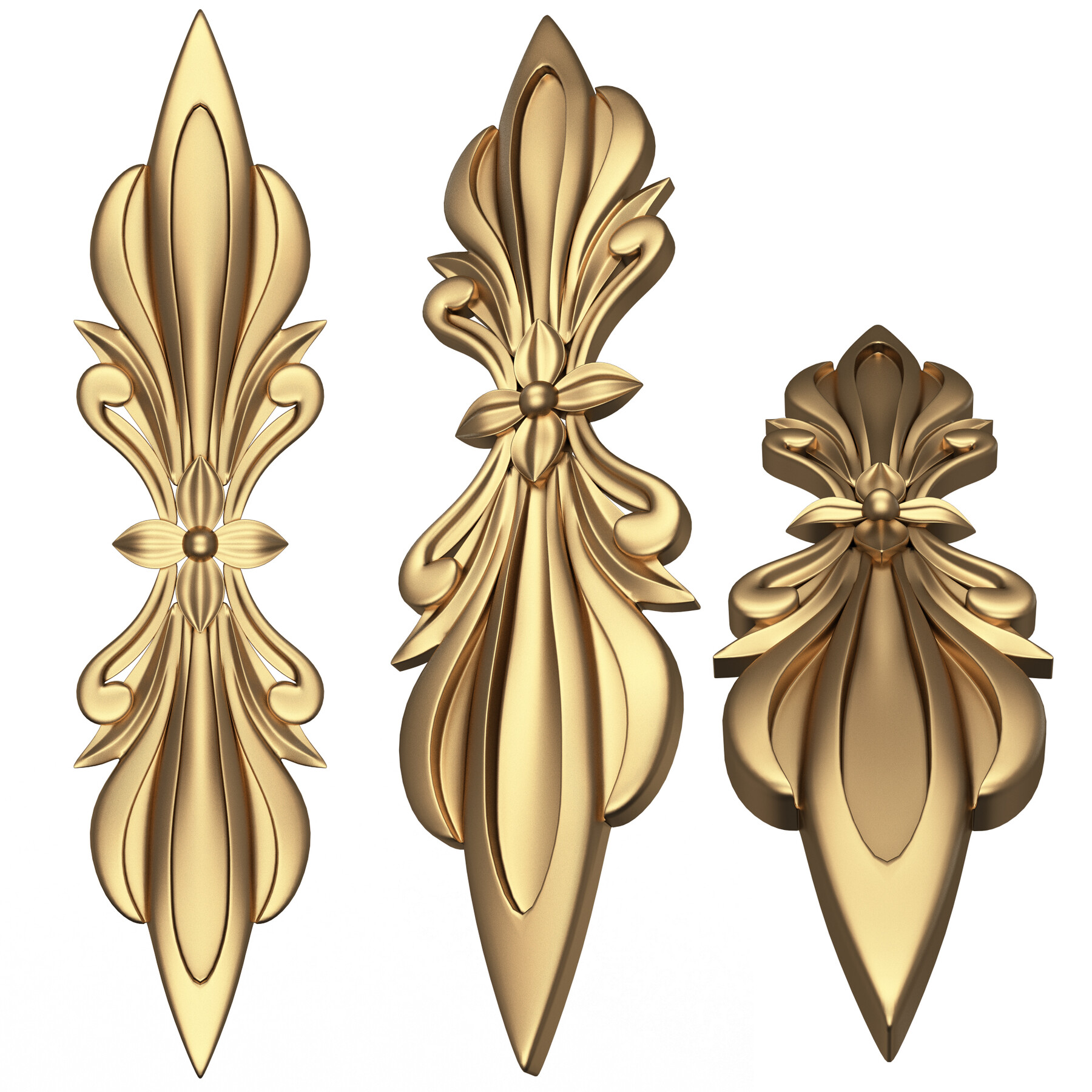 ArtStation - Collection of 16 Classic Carvings 02 | Resources