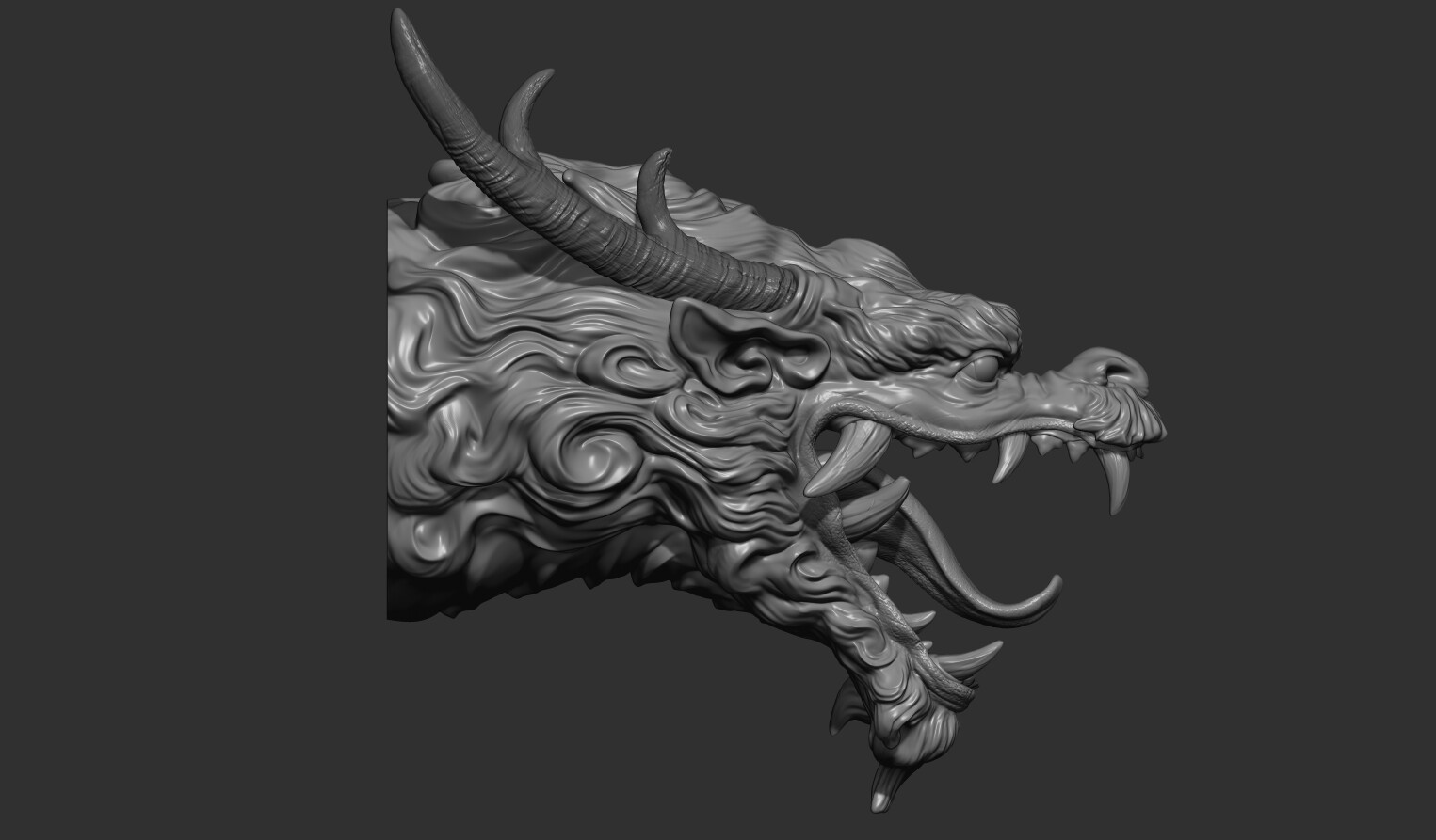 ArtStation - Chinese dragon grin | Resources