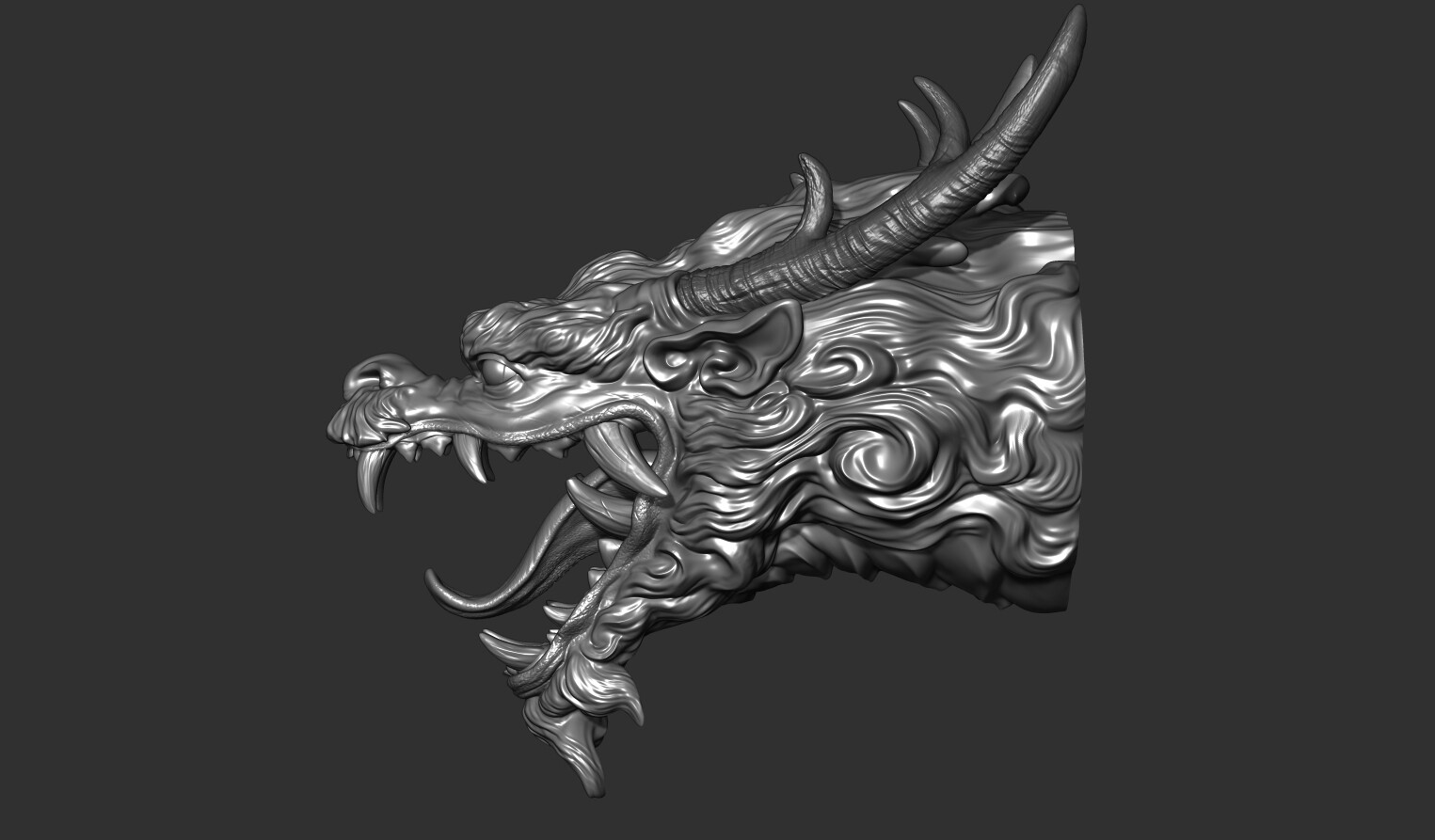 ArtStation - Chinese dragon grin | Resources