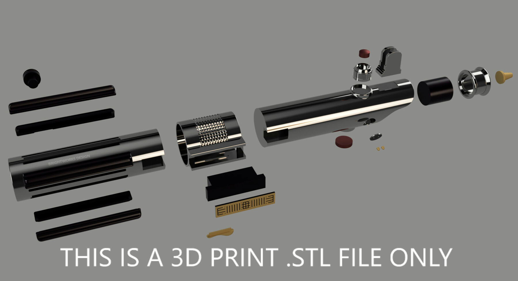 ArtStation - Anakin Skywalker Lightsaber 3D Print .STL File | Resources