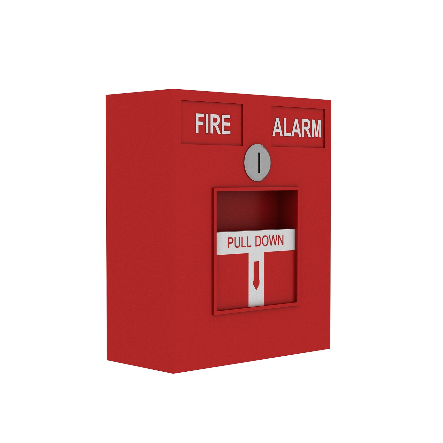 ArtStation - 3D fire alarm model | Game Assets