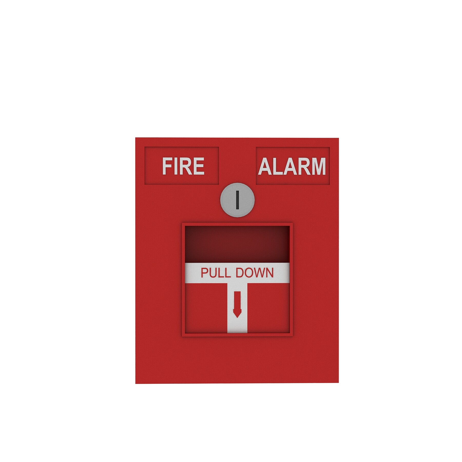 ArtStation - 3D fire alarm model | Game Assets