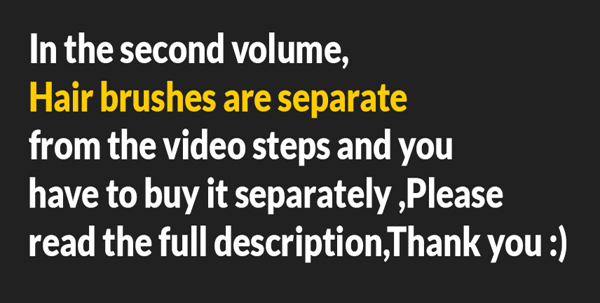 ArtStation - Hair drawing process Vol.2 | Tutorials