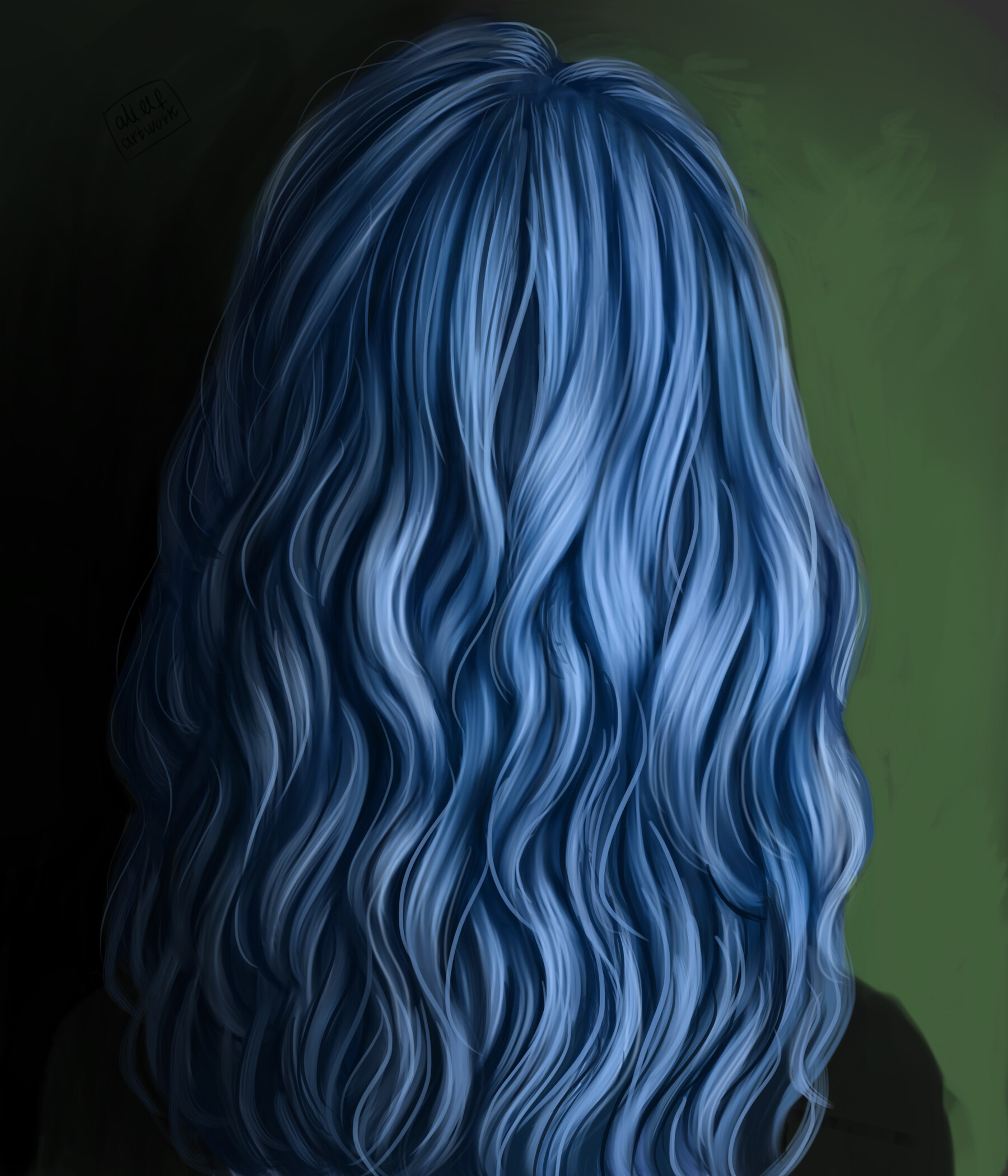 ArtStation - Hair drawing process Vol.2 | Tutorials