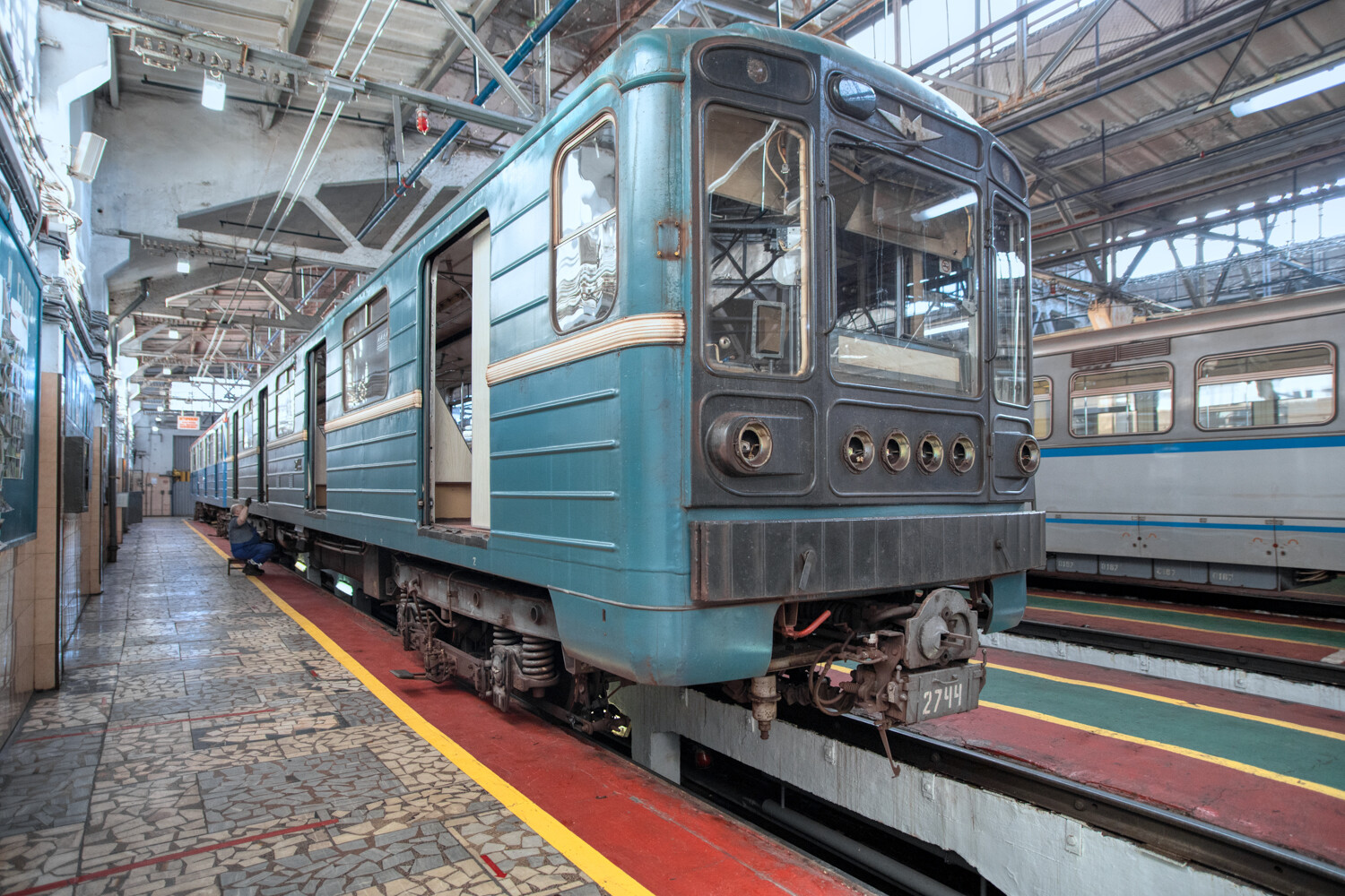 ArtStation - 60 photos of the metro depot, train parking and repair ...