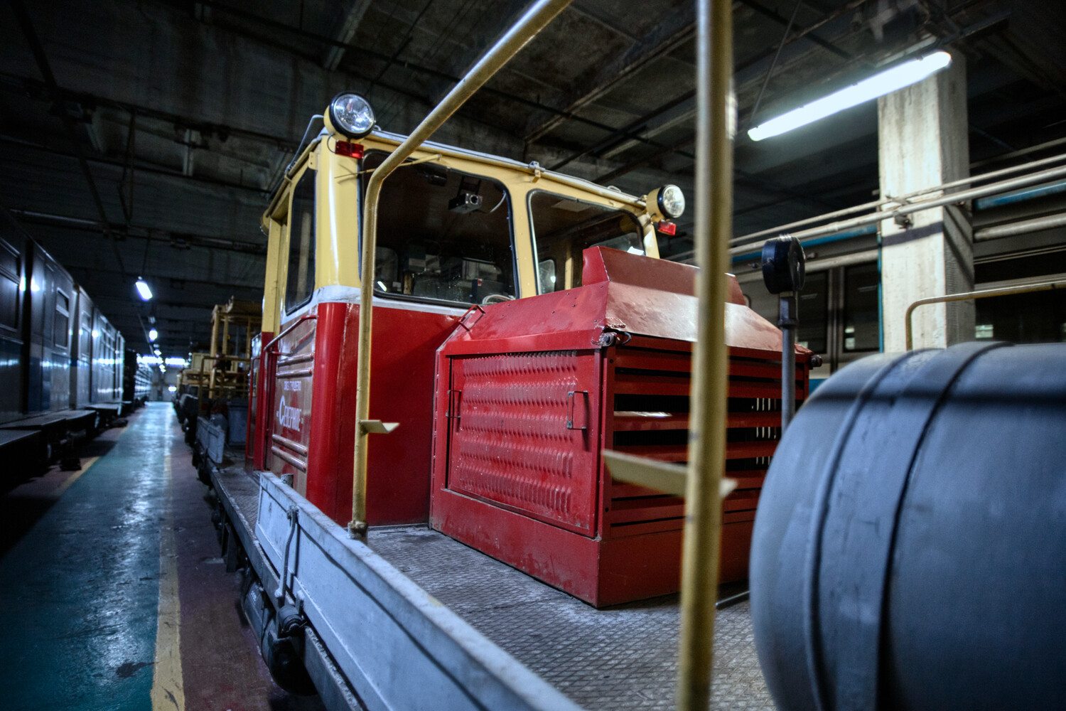 ArtStation - 60 photos of the metro depot, train parking and repair ...