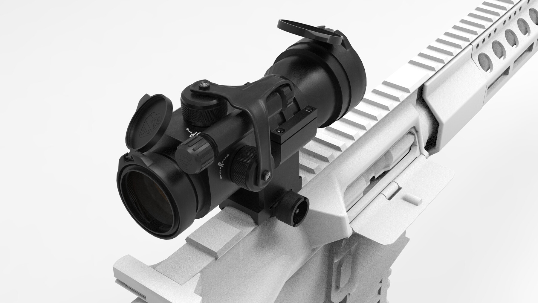 ArtStation - Wilcox Mount CompM4 | Game Assets