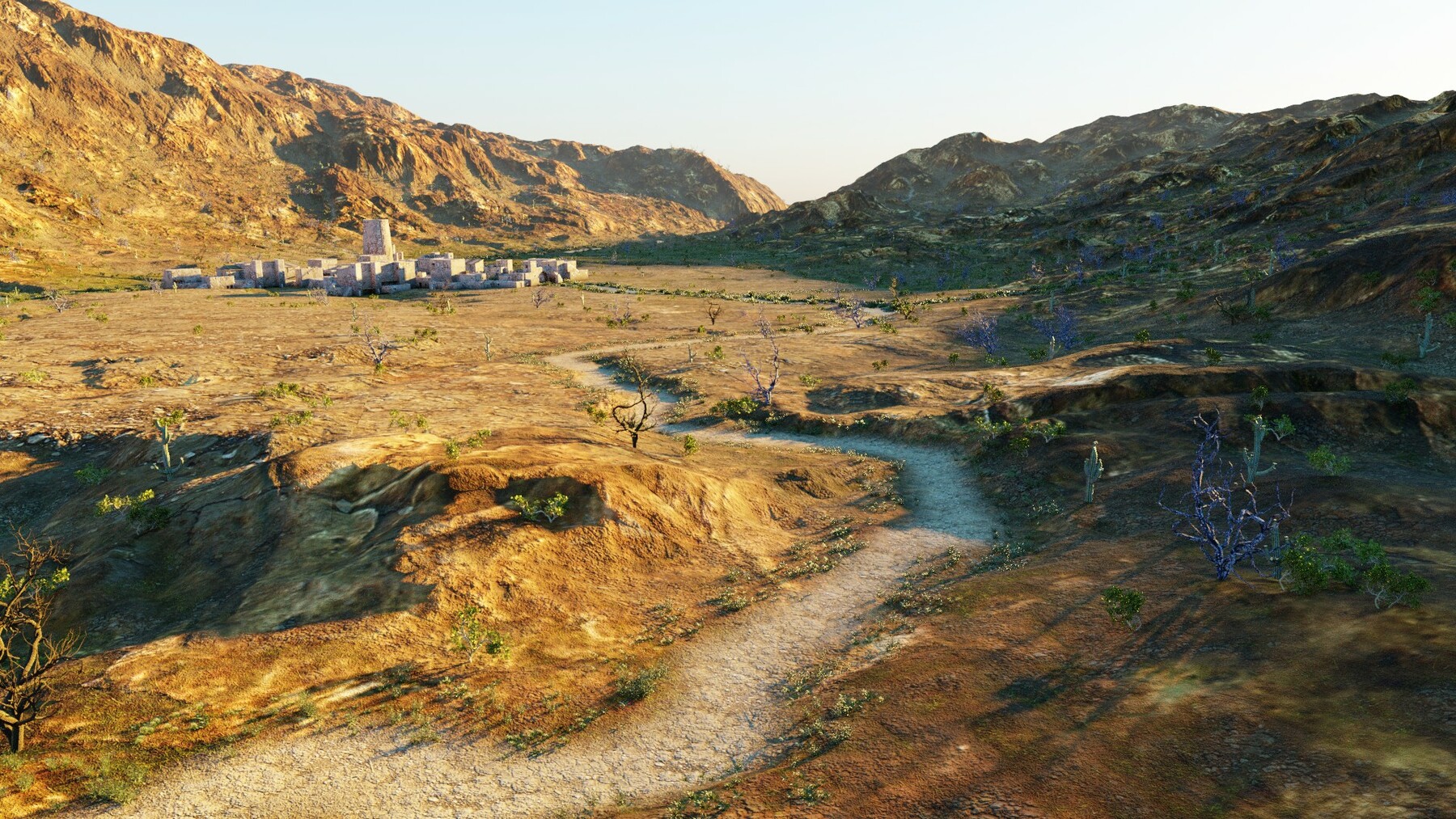 ArtStation - Hidden village | Game Assets