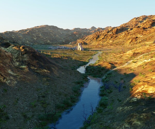 ArtStation - Hidden village | Game Assets