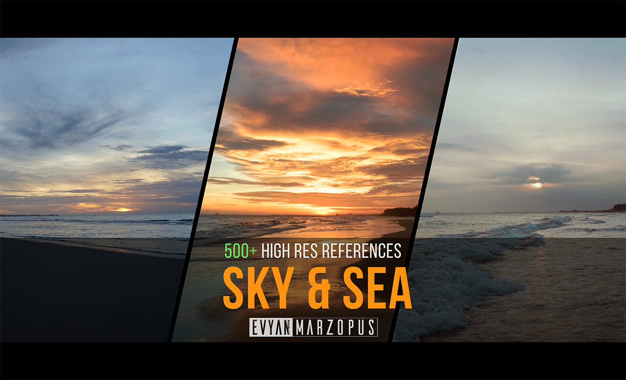 ArtStation - Sky & Sea | References for Concept art & Matte Painting ...