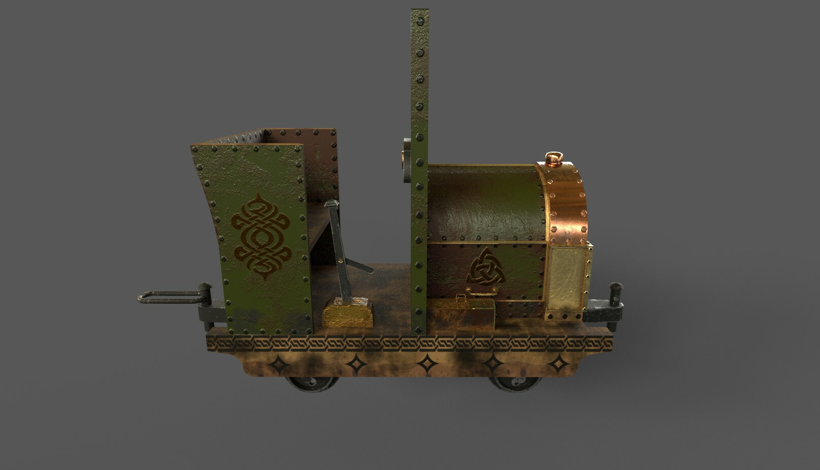 ArtStation - Mini Train | Game Assets