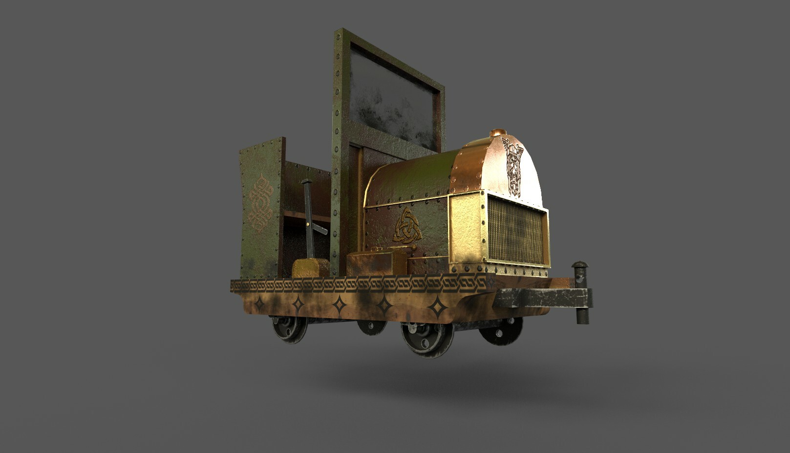 ArtStation - Mini Train | Game Assets
