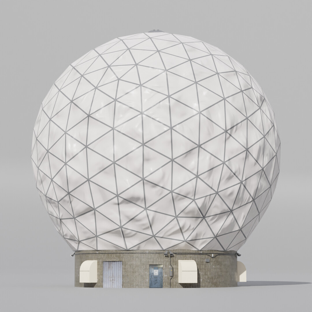 ArtStation - Radar dome | Resources