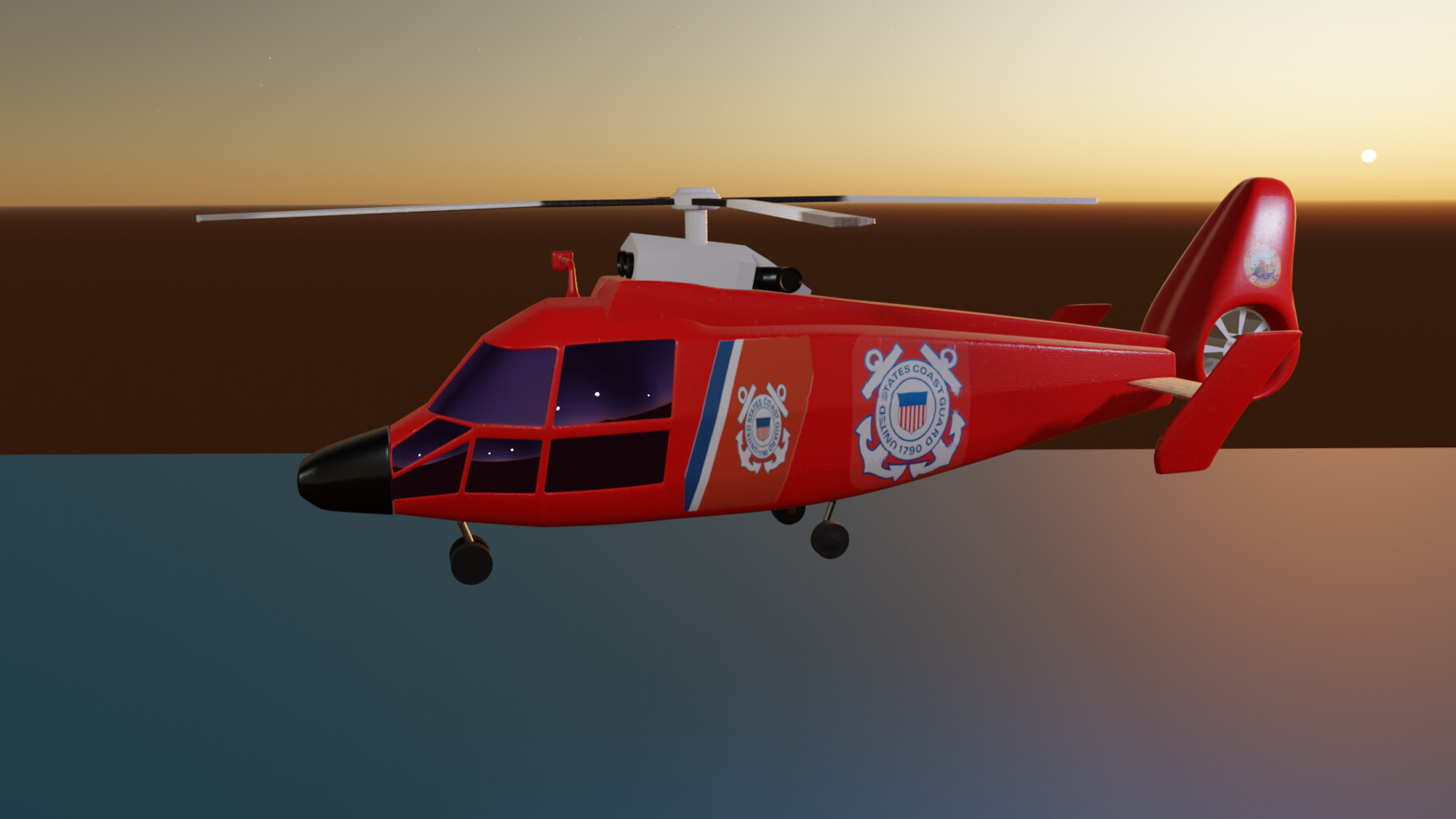 ArtStation - Helicopter | Game Assets