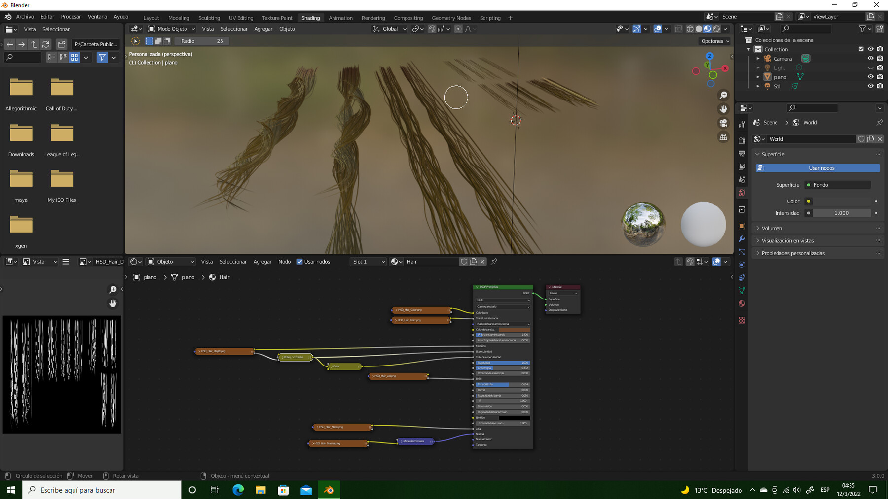 ArtStation - hair for women 01 | Resources