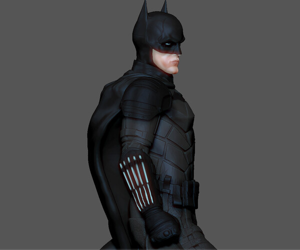 ArtStation - THE BATMAN 2022 ROBERT PATTINSON DC MOVIE CHARACTER 3D ...