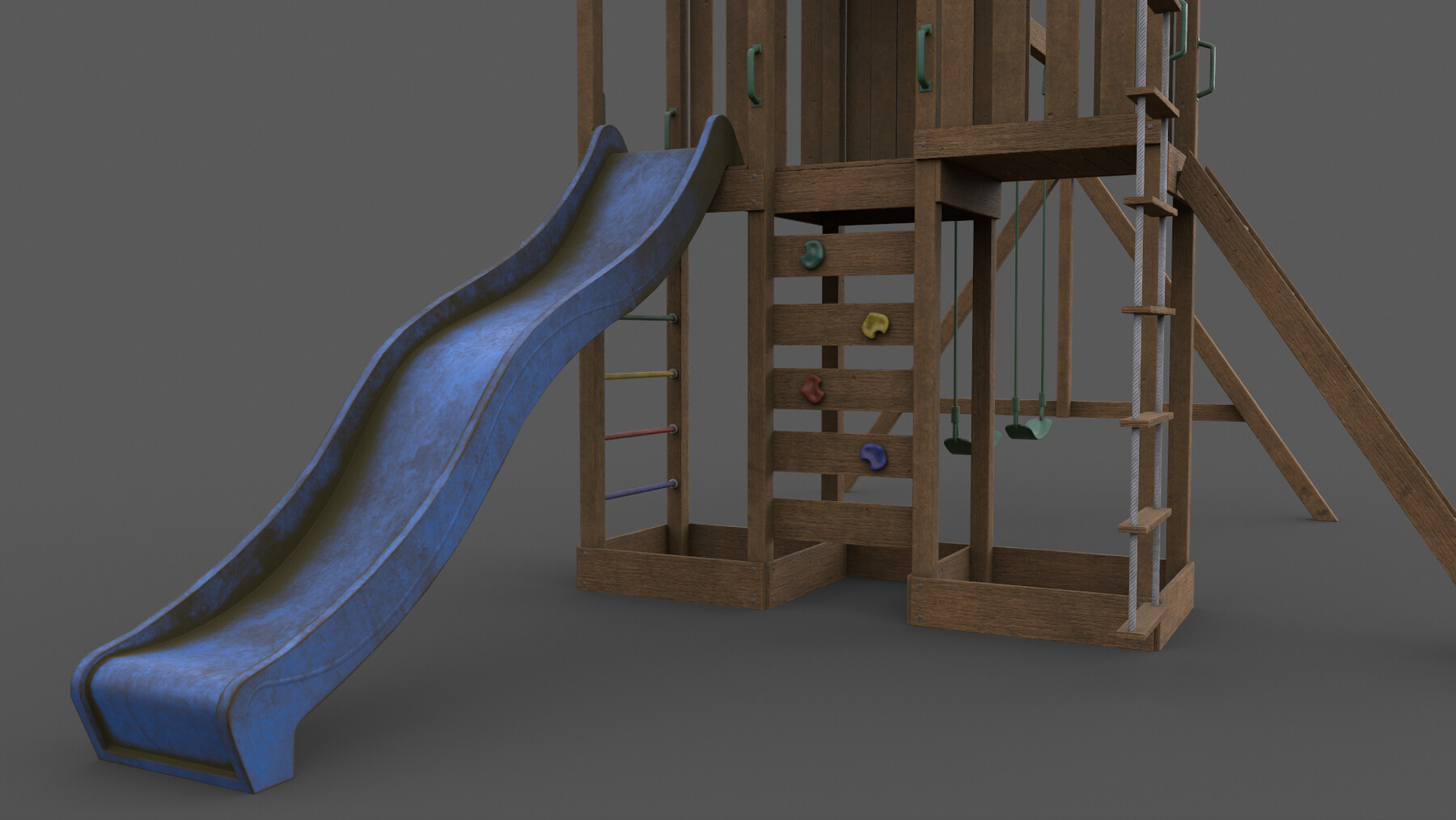 ArtStation - PBR Playground Jungle Gym 06 | Game Assets