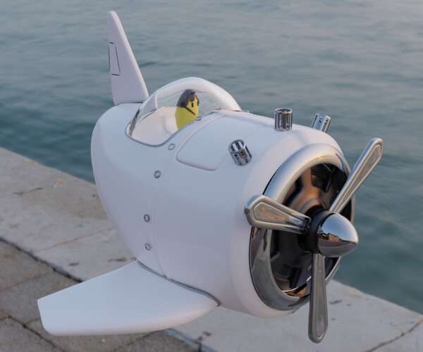 ArtStation - 3D Aircraft Model | Resources