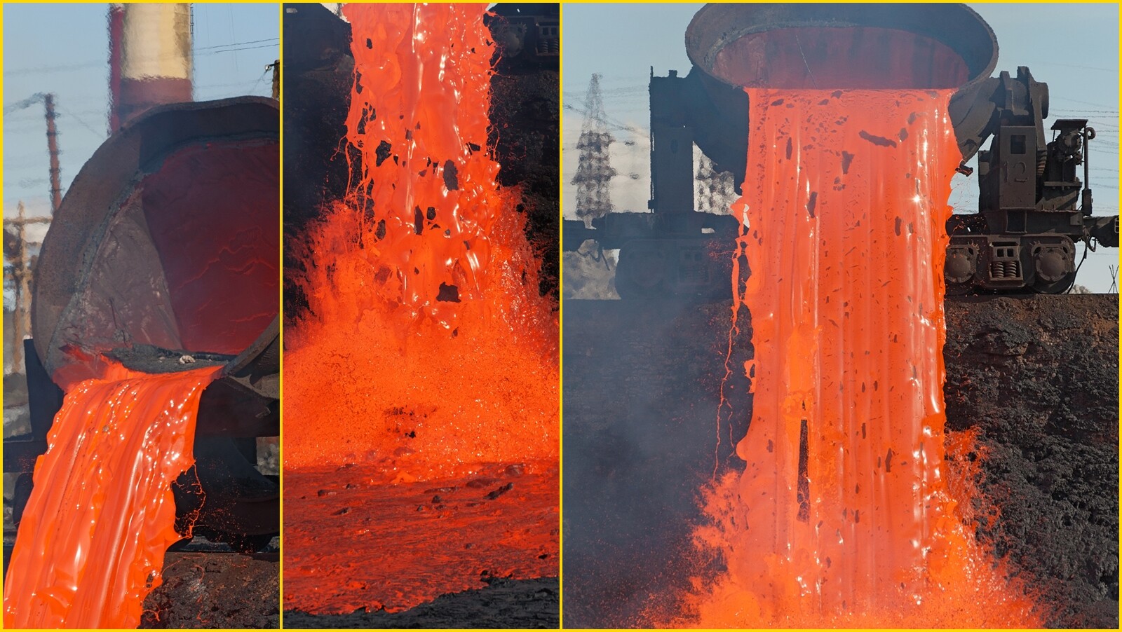ArtStation - 40+ Photos Drainage of metallurgical slag | Resources