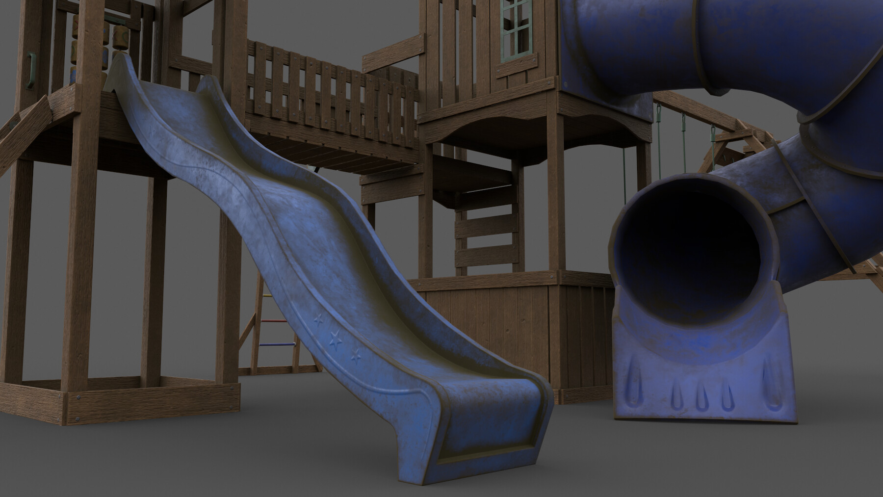 ArtStation - PBR Playground Jungle Gym 12 | Game Assets