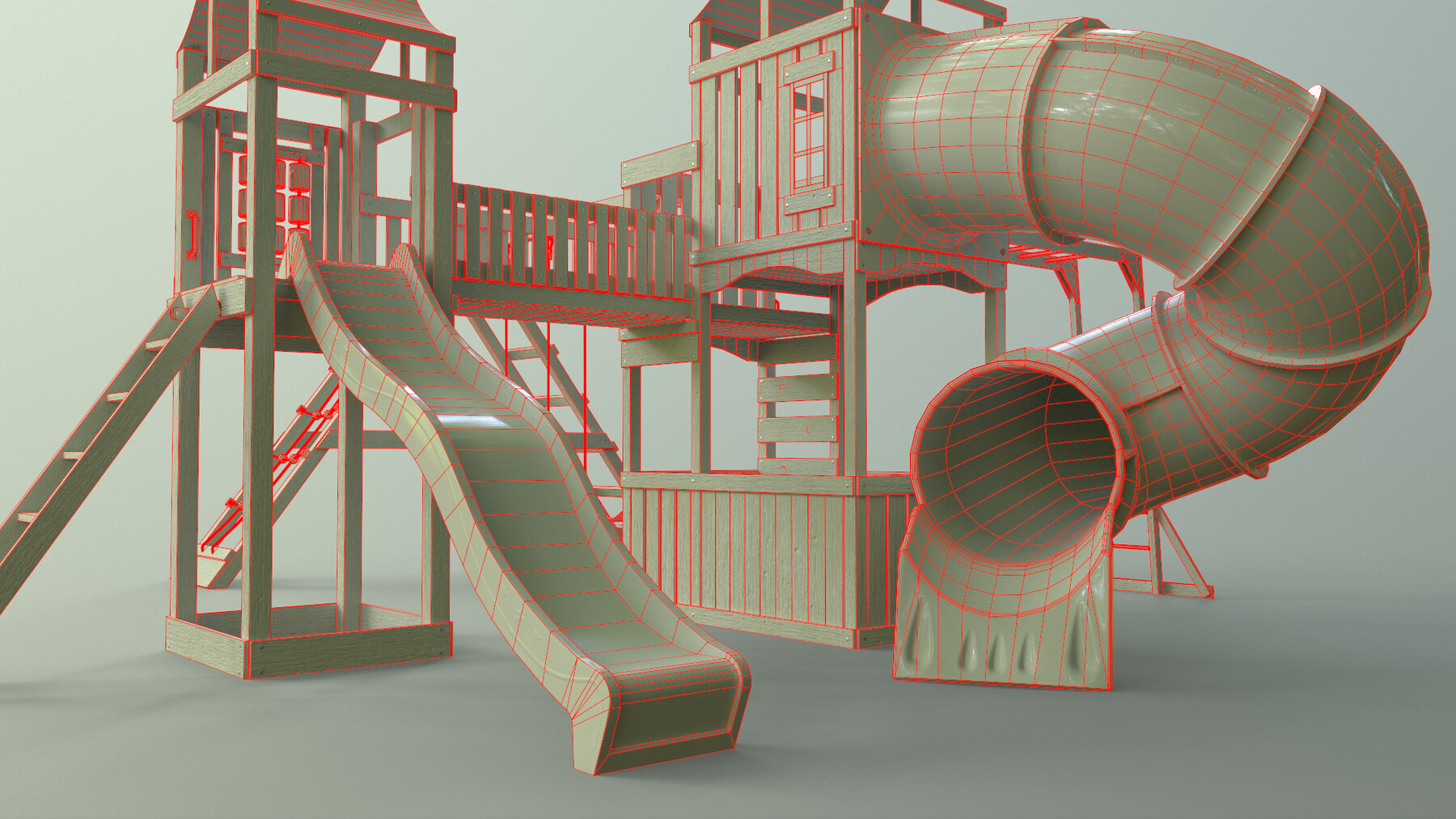ArtStation - PBR Playground Jungle Gym 12 | Game Assets