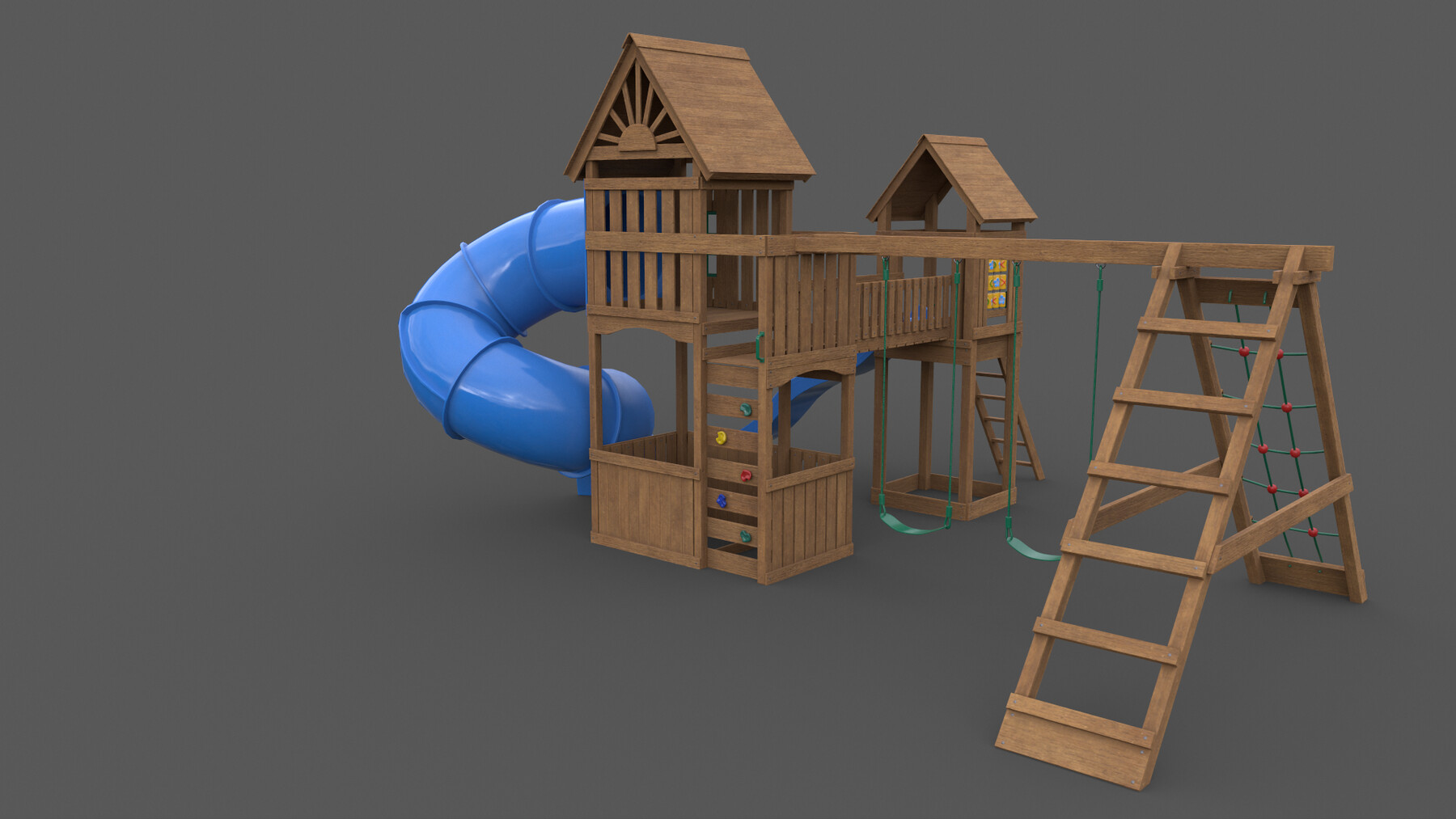 ArtStation - PBR Playground Jungle Gym 13 | Game Assets