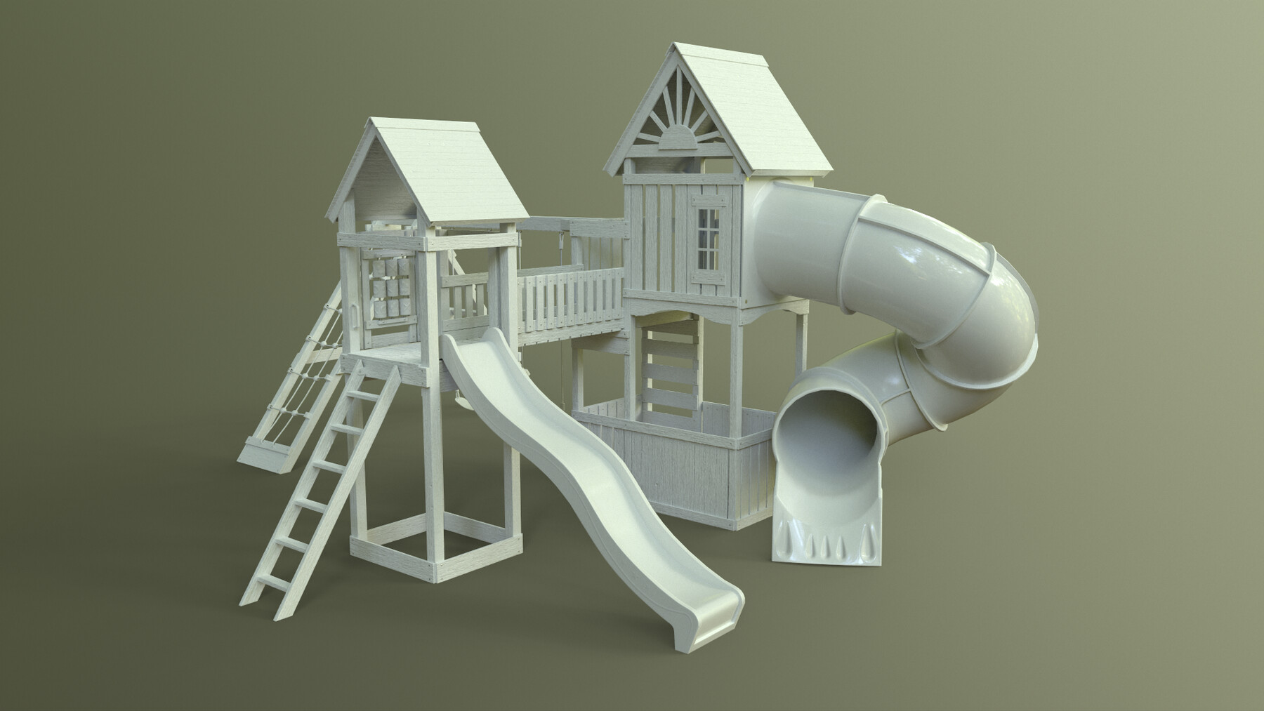 ArtStation - PBR Playground Jungle Gym 13 | Game Assets