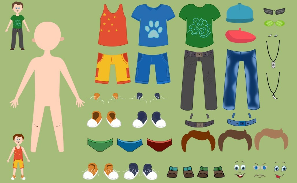 ArtStation - 2D boy character Sprite pack 1 | Game Assets