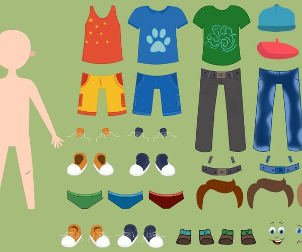 ArtStation - 2D boy character Sprite pack 1 | Game Assets