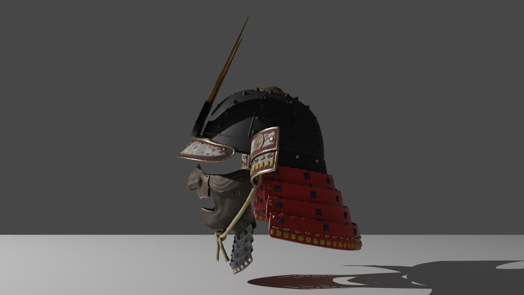ArtStation - Samurai Mask | Game Assets