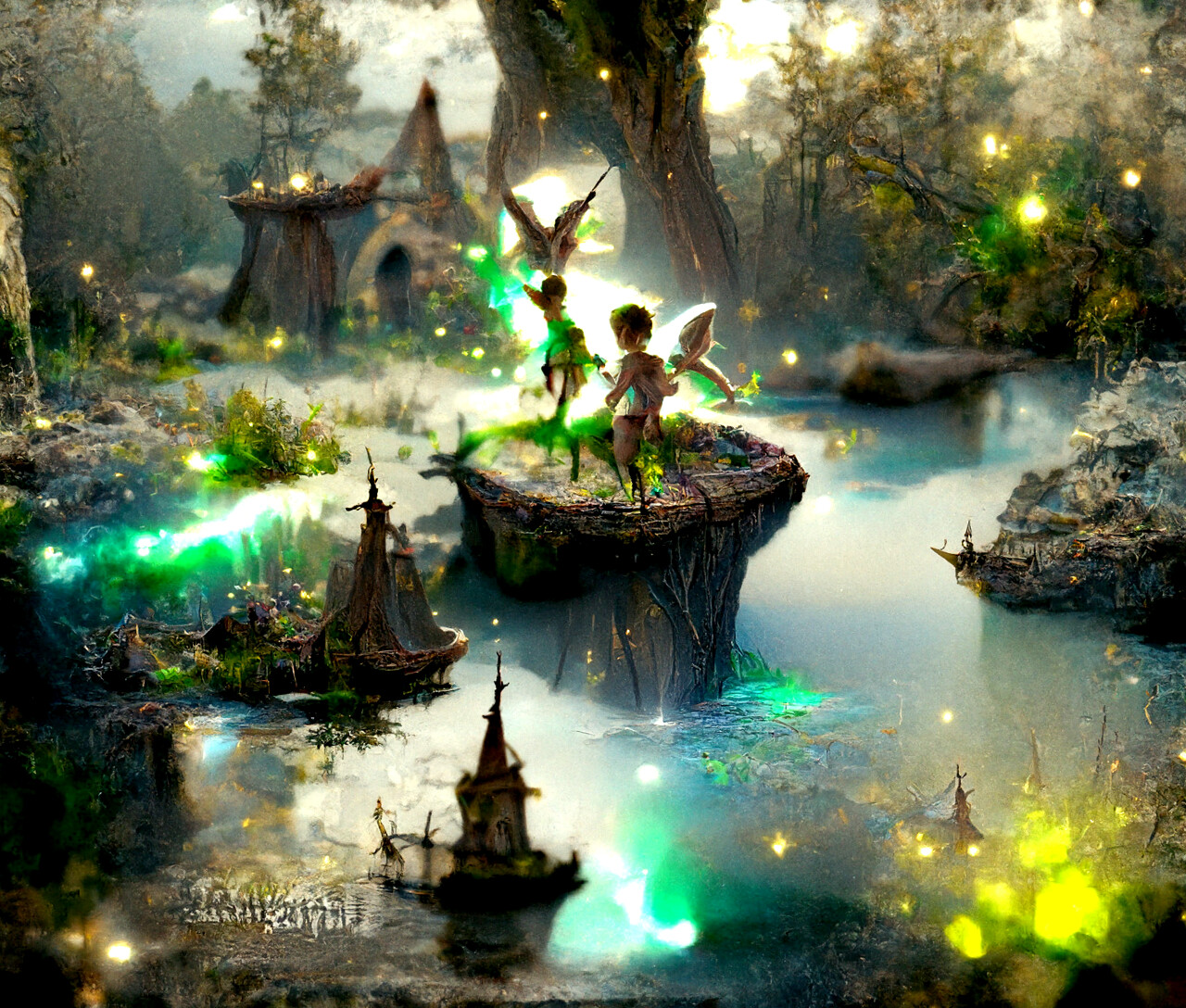 ArtStation - Dancing on Tree Stump | Artworks