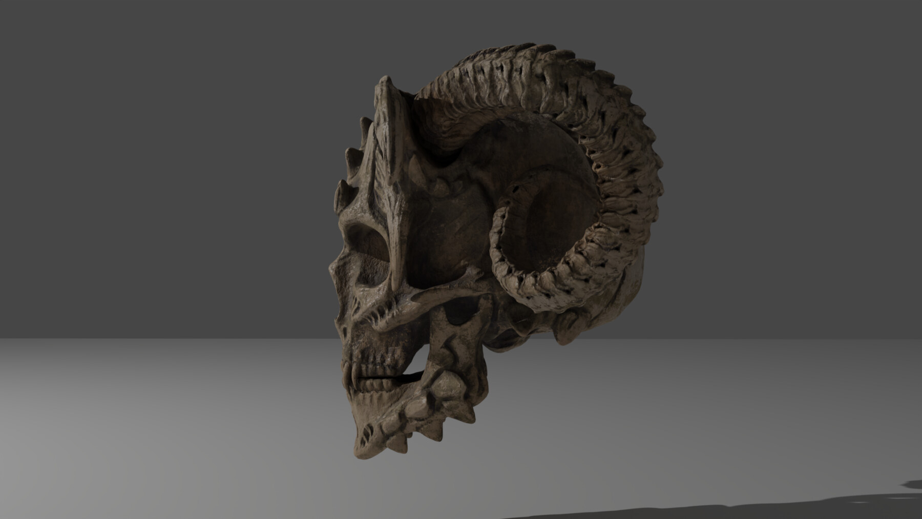 ArtStation - Demon Skull | Resources