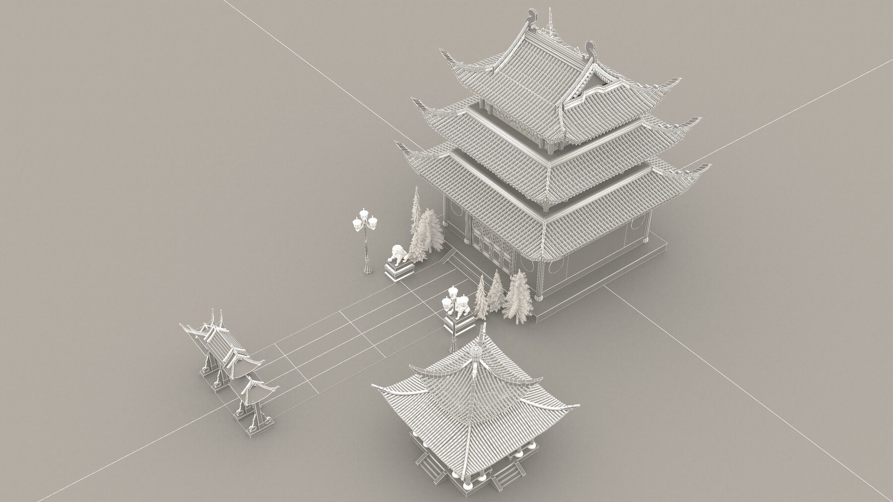 ArtStation - Pagoda | Resources