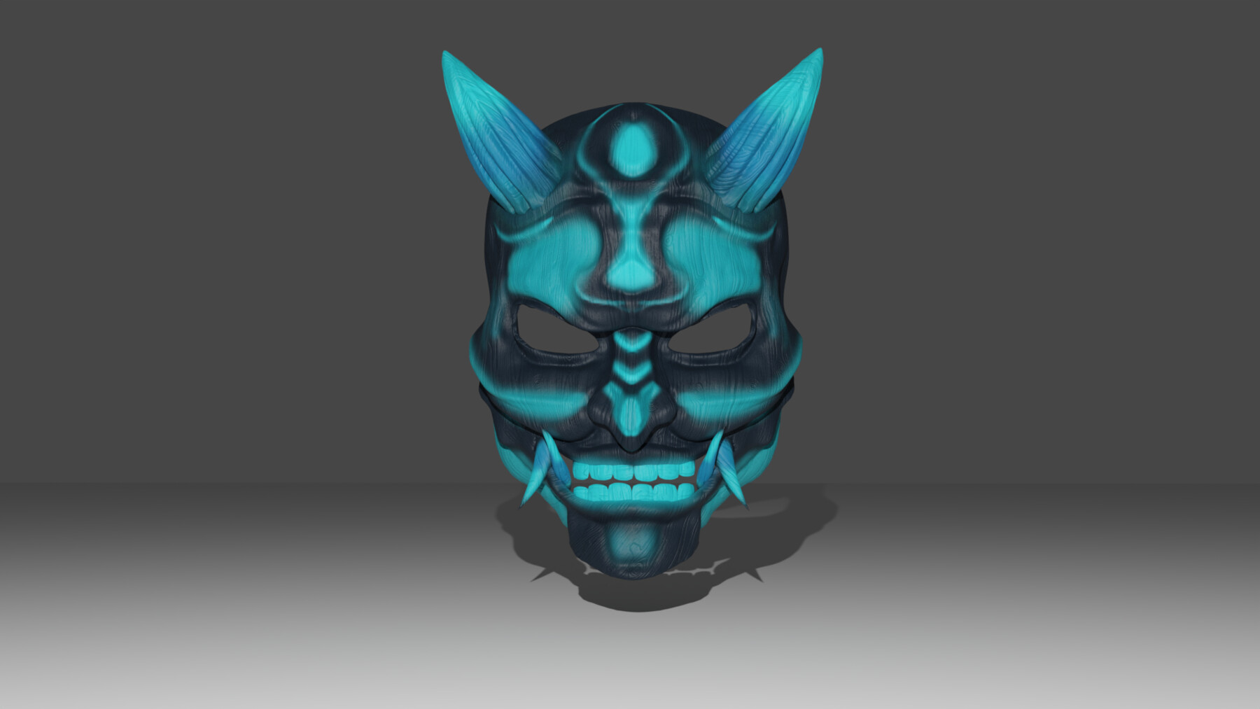 ArtStation - Samurai Mask 3 | Game Assets