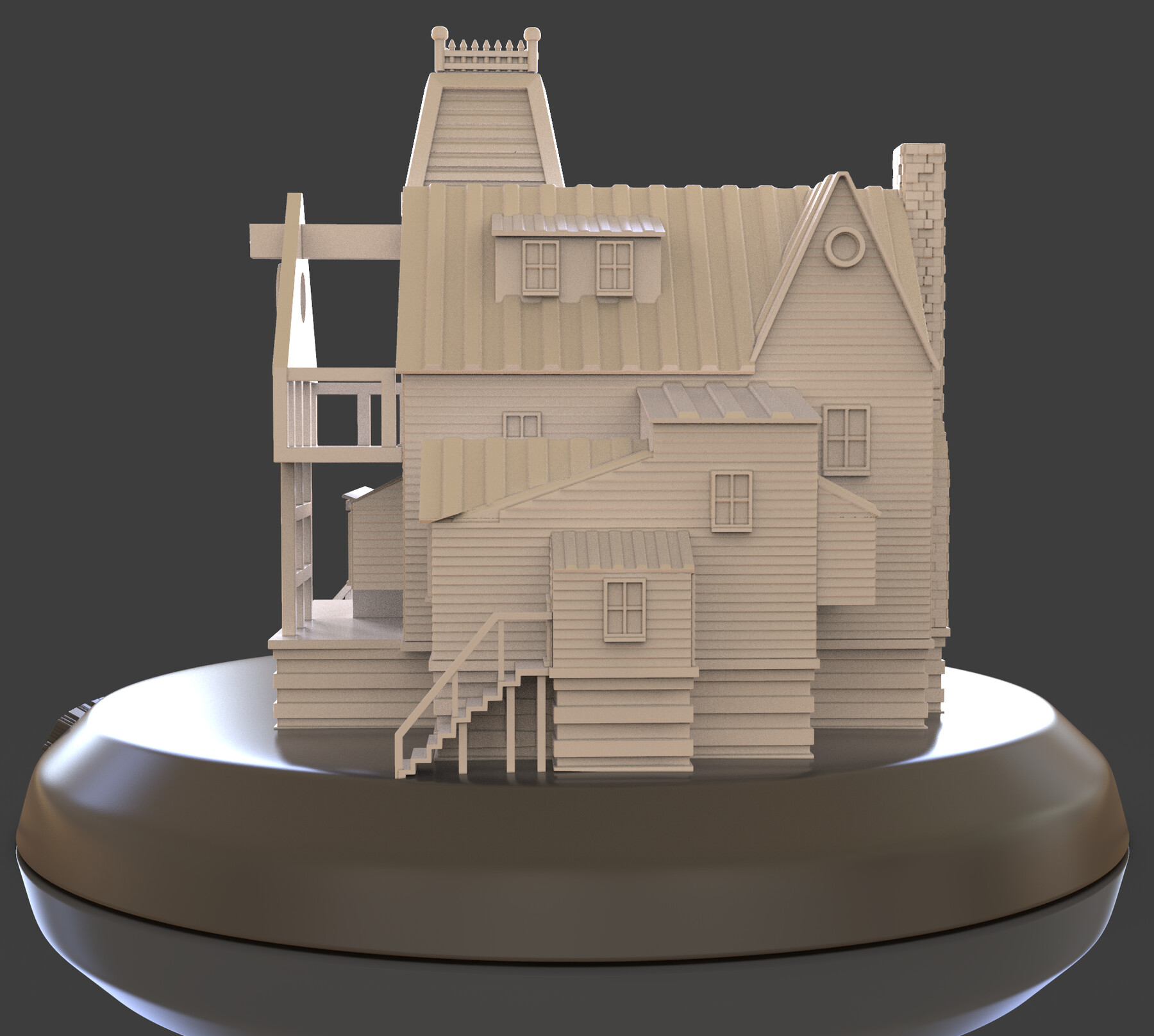 ArtStation - Beetlejuice House Diorama | Resources