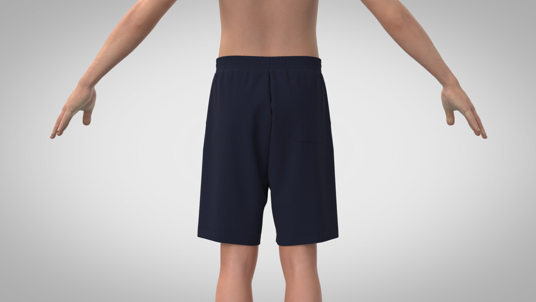 ArtStation - Cotton Easy Shorts, Marvelous Designer, Clo3d, +fbx, obj ...