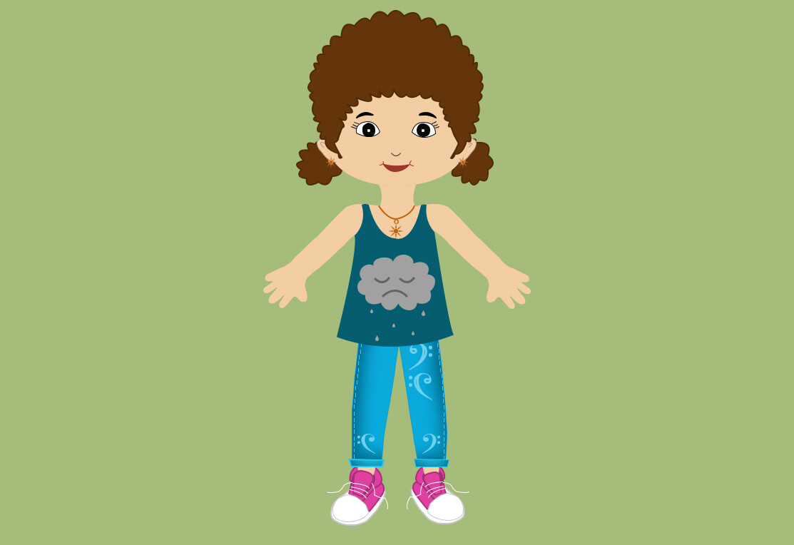 ArtStation - 2D Girl Character Pack 1 | Game Assets