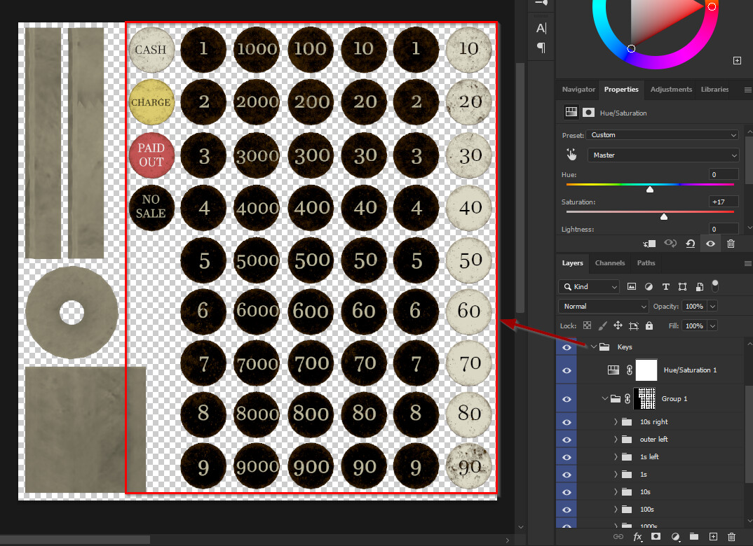 ArtStation - Vintage Cash Register, [customizable Keys/Labels, Game ...