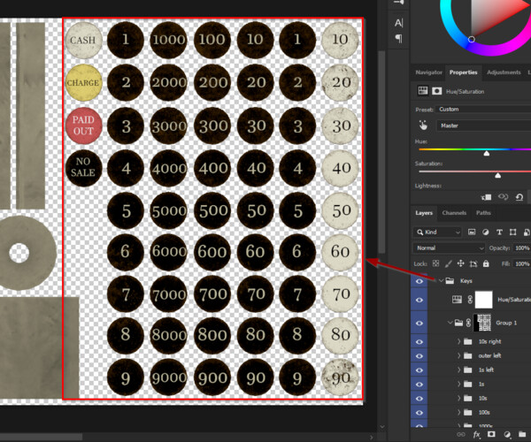ArtStation - Vintage Cash Register, [customizable Keys/Labels, Game ...