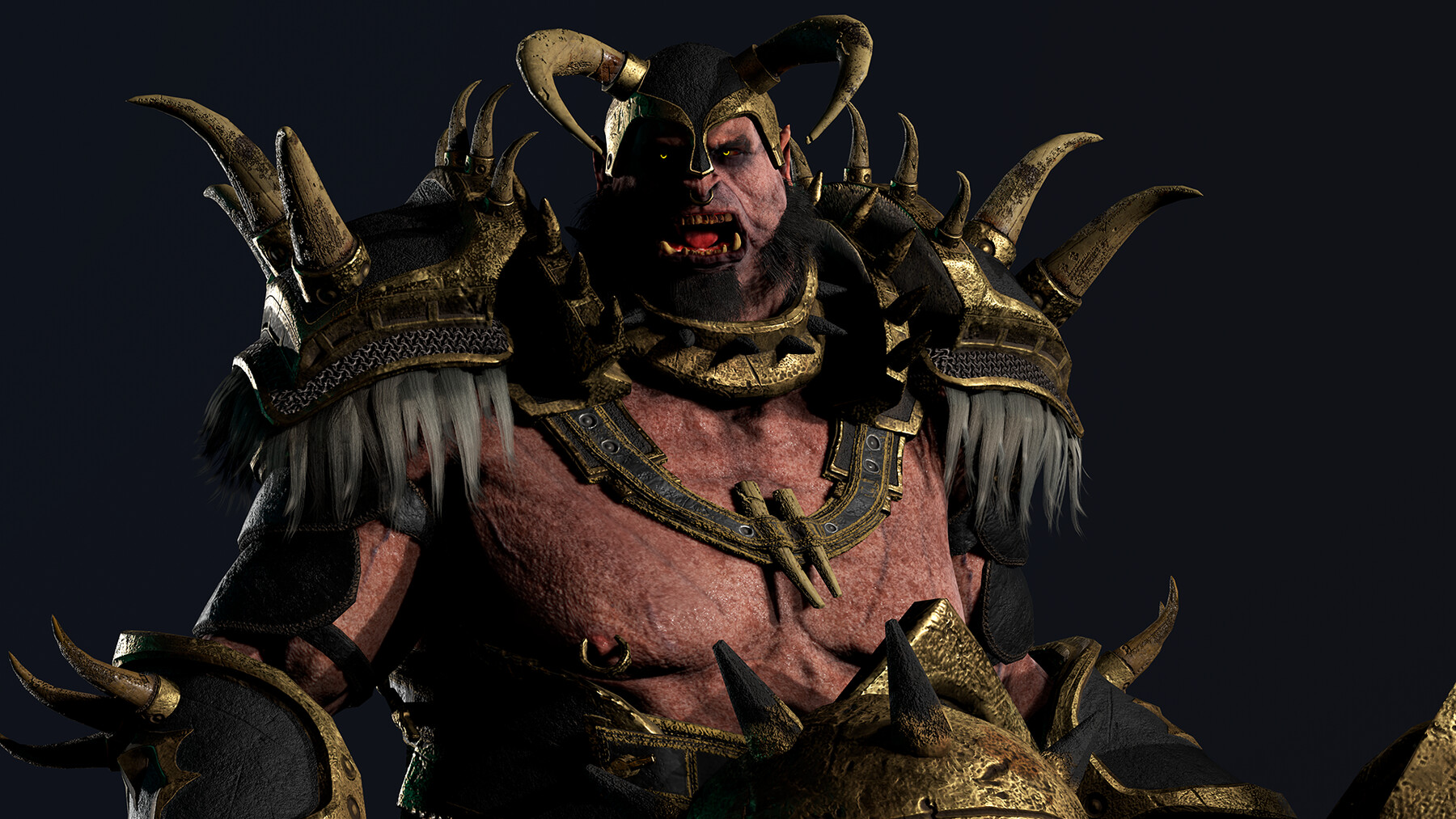 ArtStation - Orc Tank | Game Assets