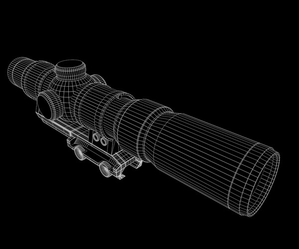 ArtStation - Vortex Razor HD Gen III LPVO | Game Assets